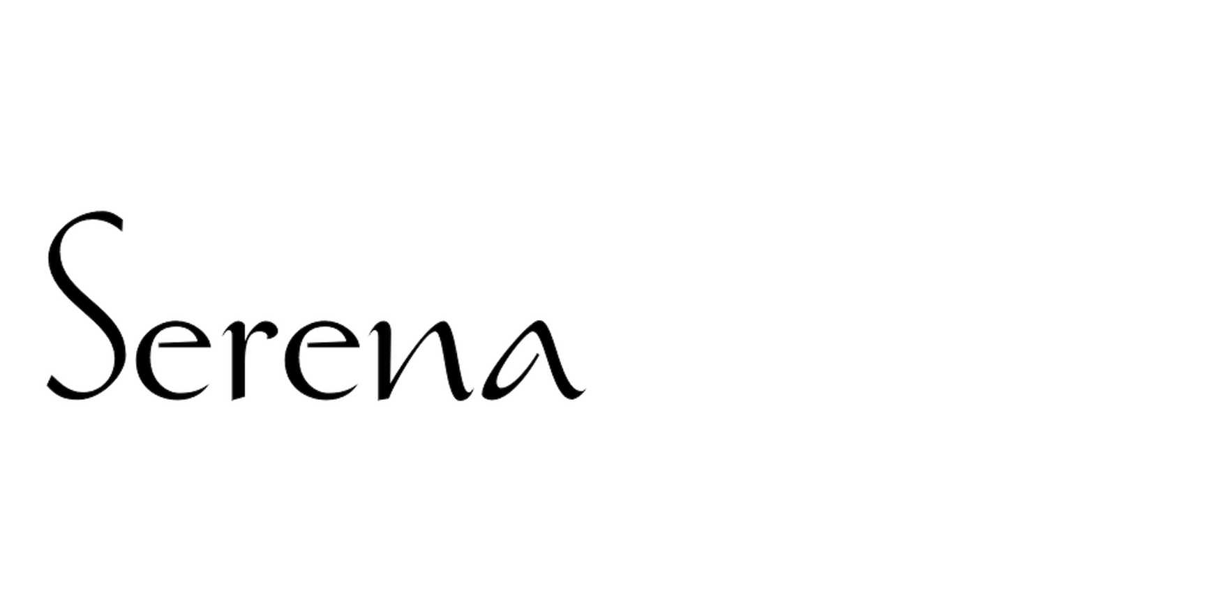 Serena in use - Fonts In Use