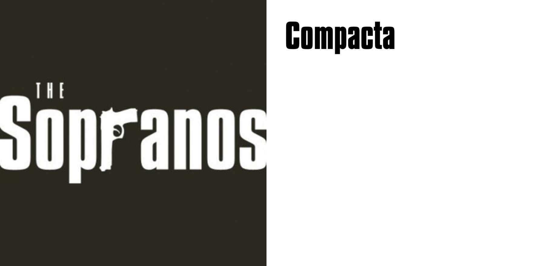 The Sopranos Logo - Fonts In Use