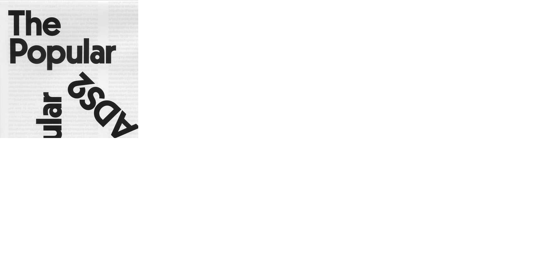 RCA School of Architecture - Fonts In Use