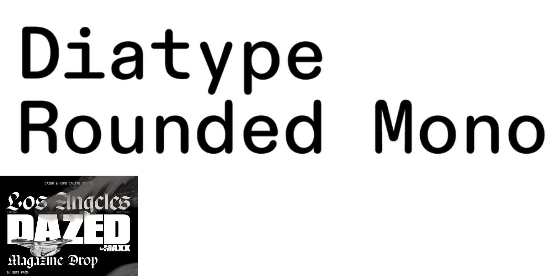 ABC Diatype Rounded Mono in use - Fonts In Use