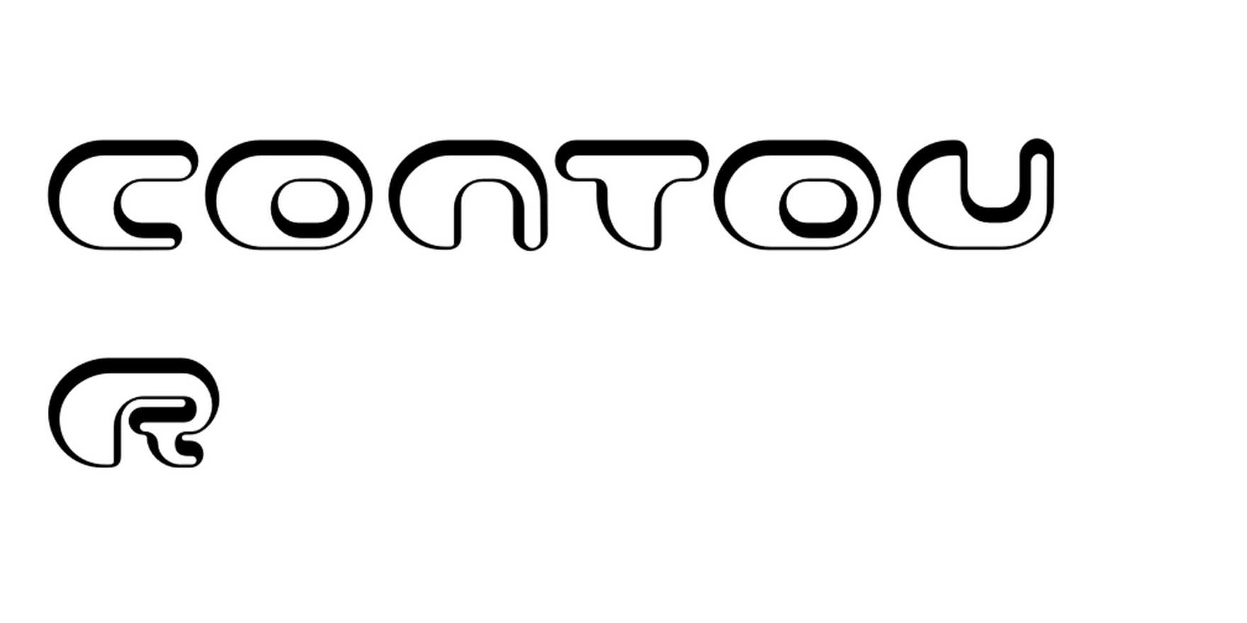 Contour in use - Fonts In Use