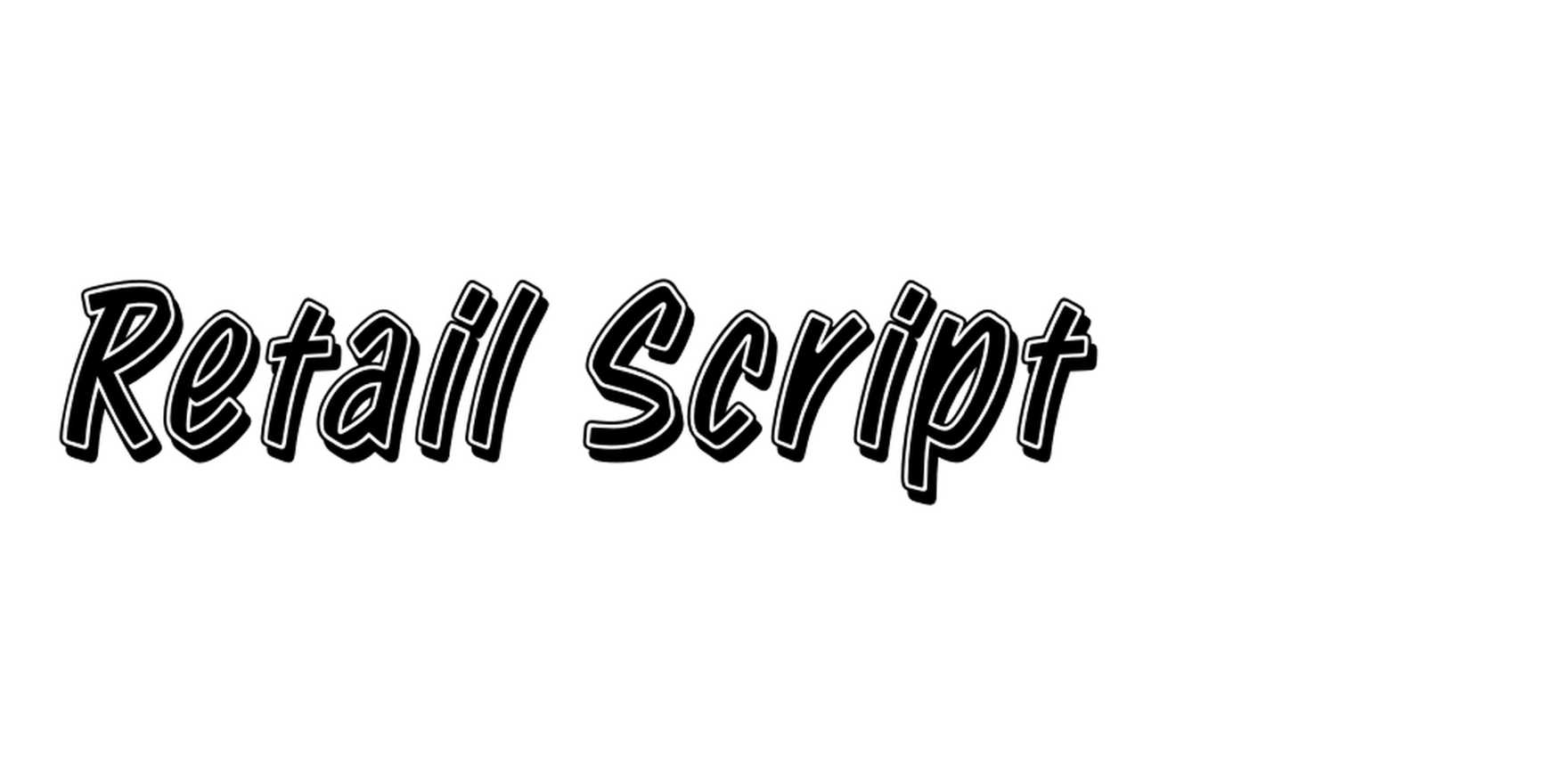 Retail Script in use - Fonts In Use