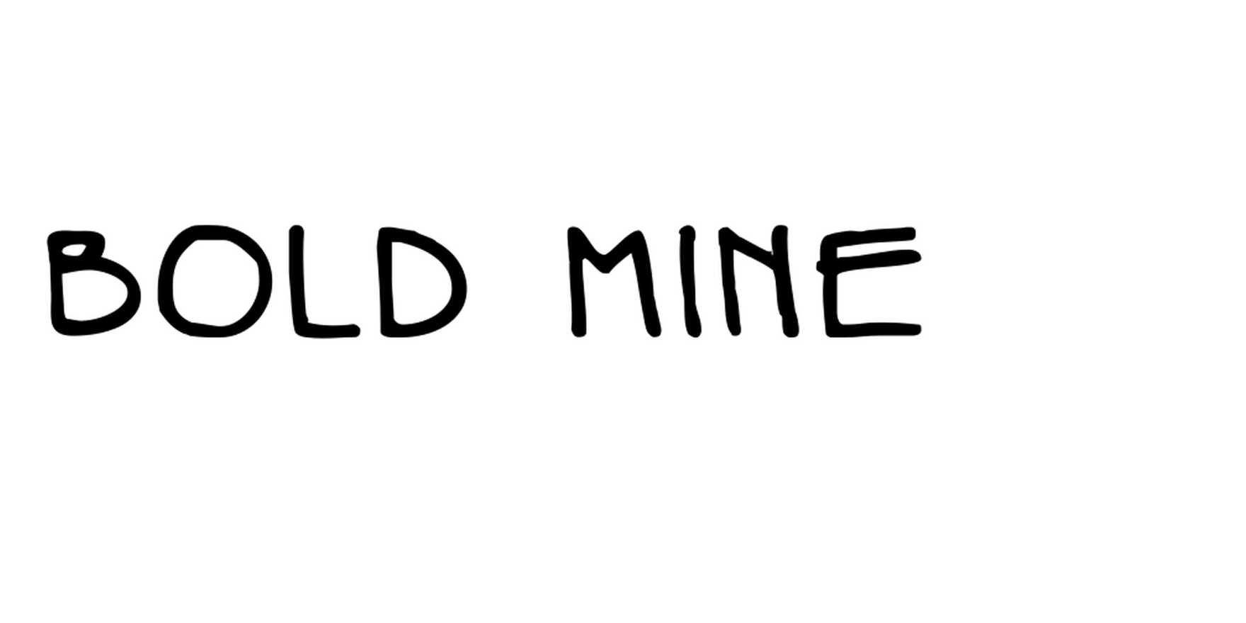 Bold Mine in use - Fonts In Use