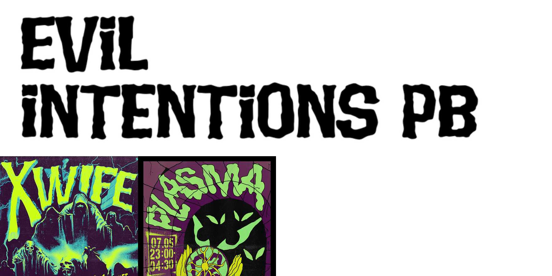 Evil Intentions PB in use - Fonts In Use