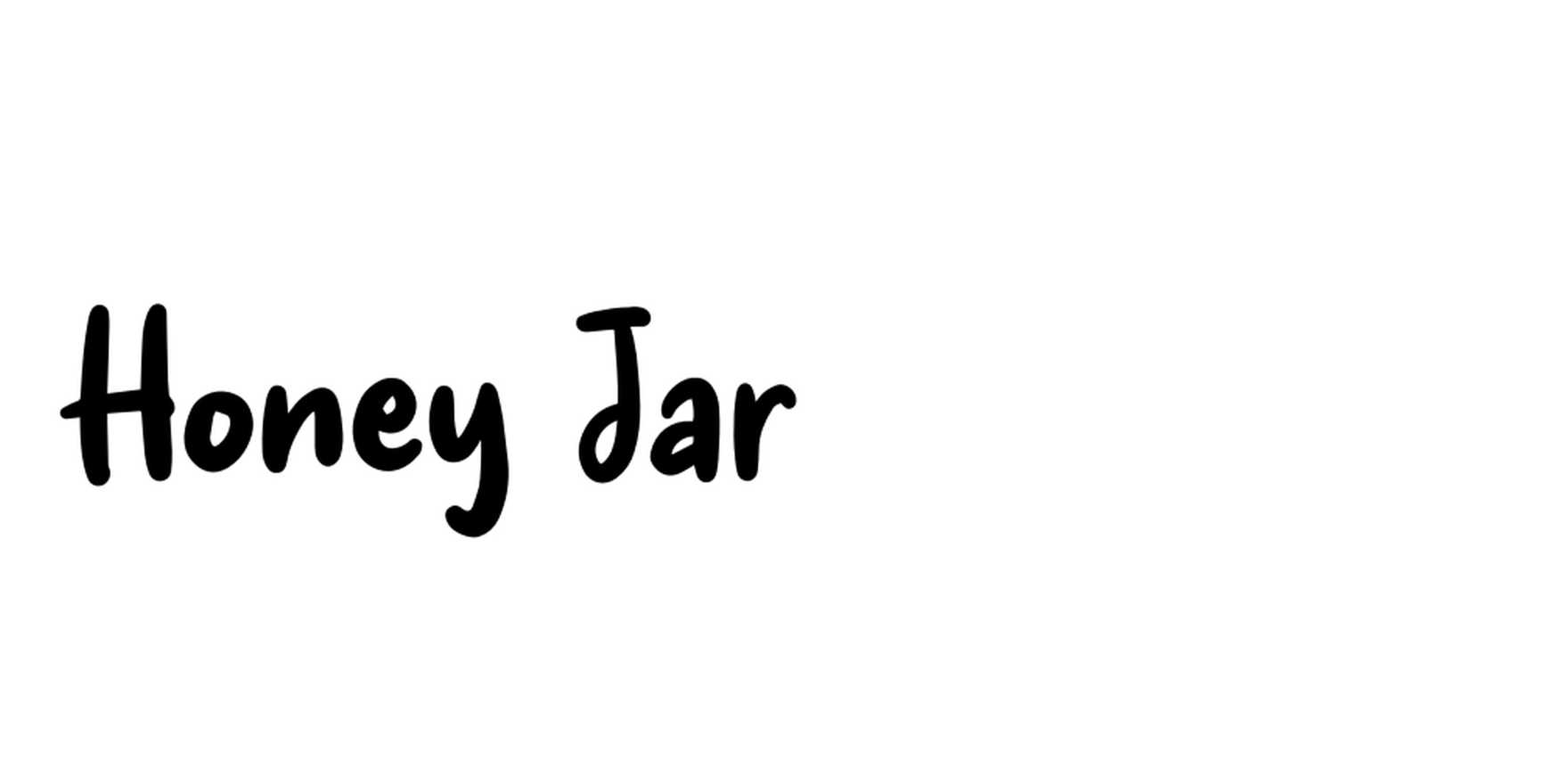 Honey Jar in use - Fonts In Use