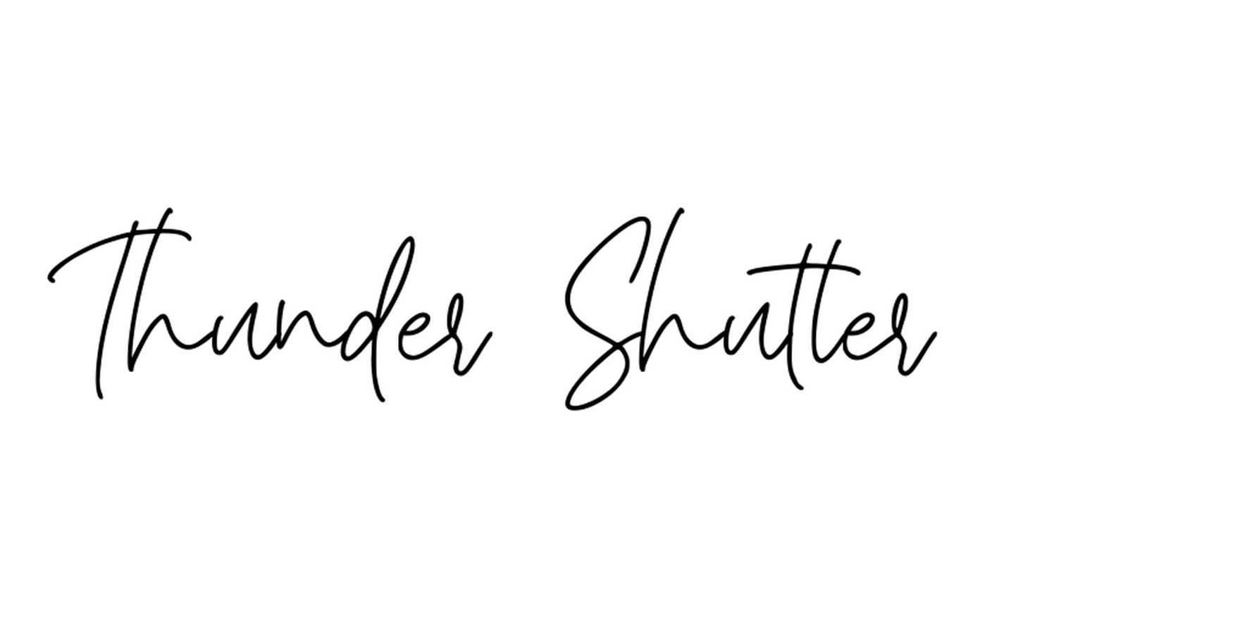 Thunder Shutter in use - Fonts In Use