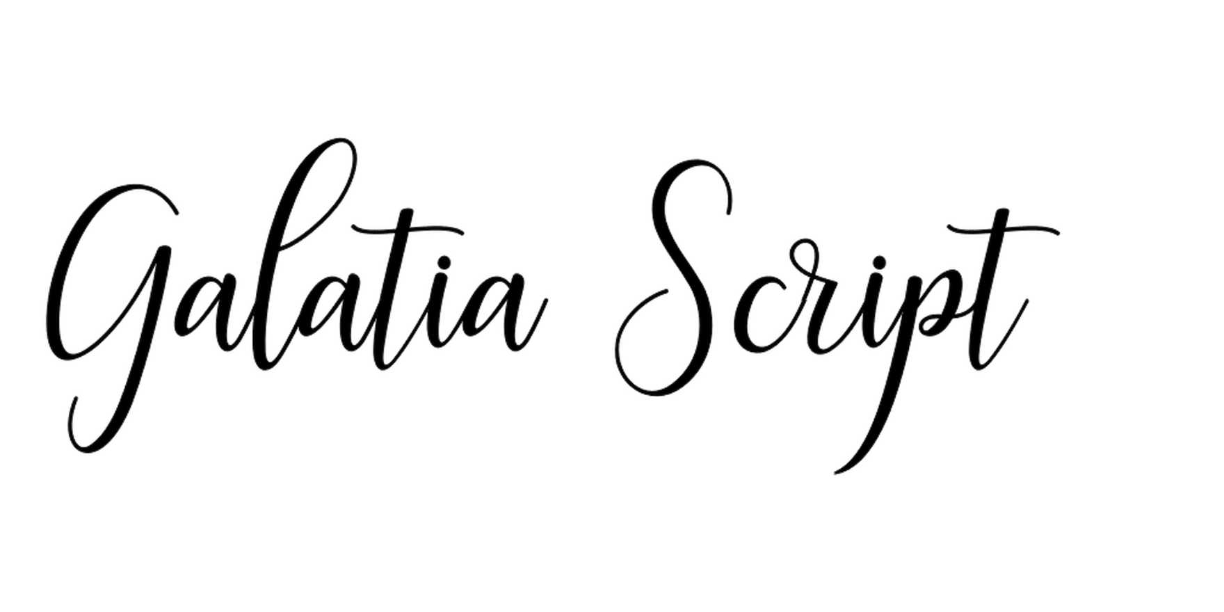 Galatia Script in use - Fonts In Use