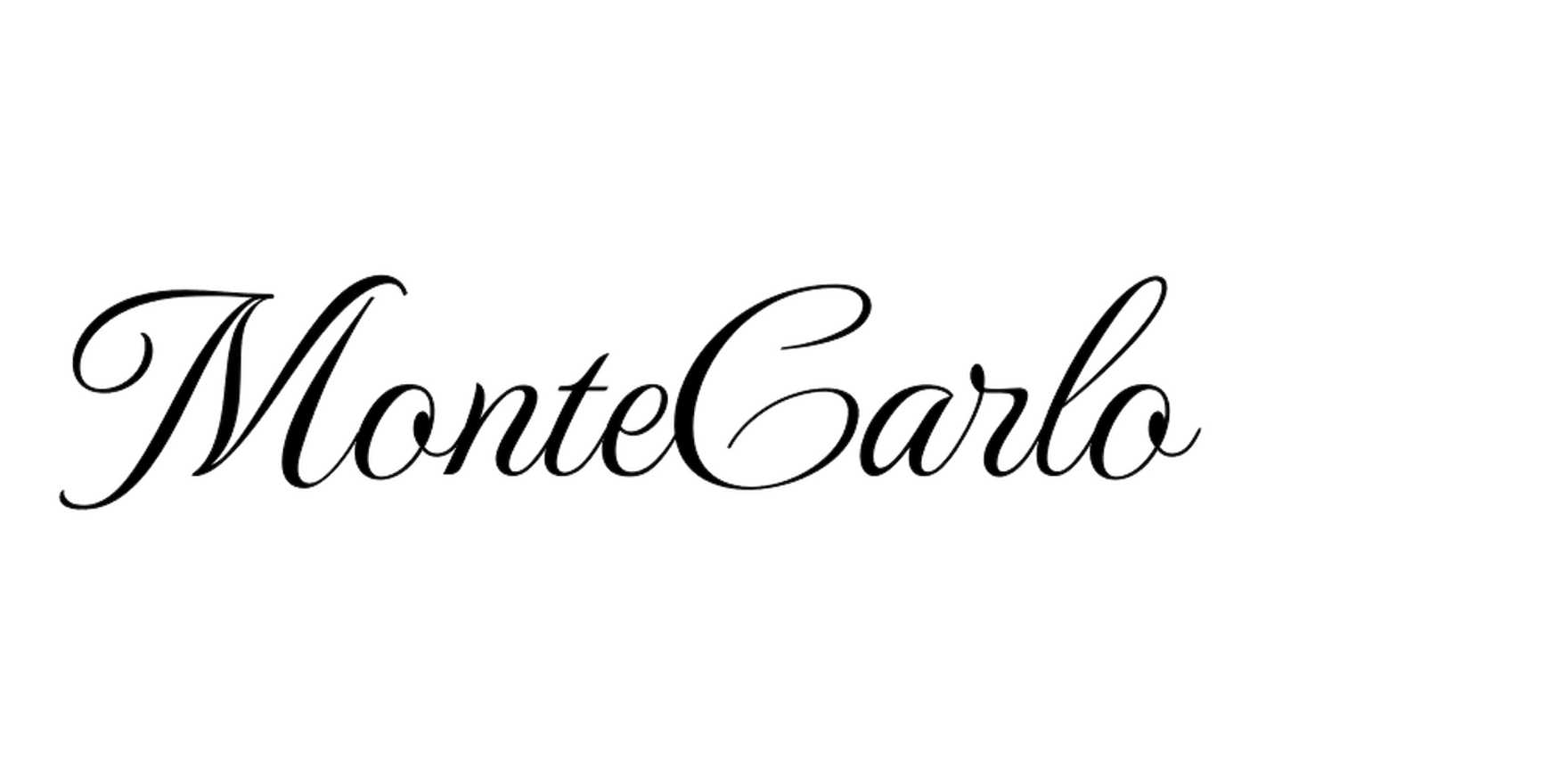 MonteCarlo in use - Fonts In Use