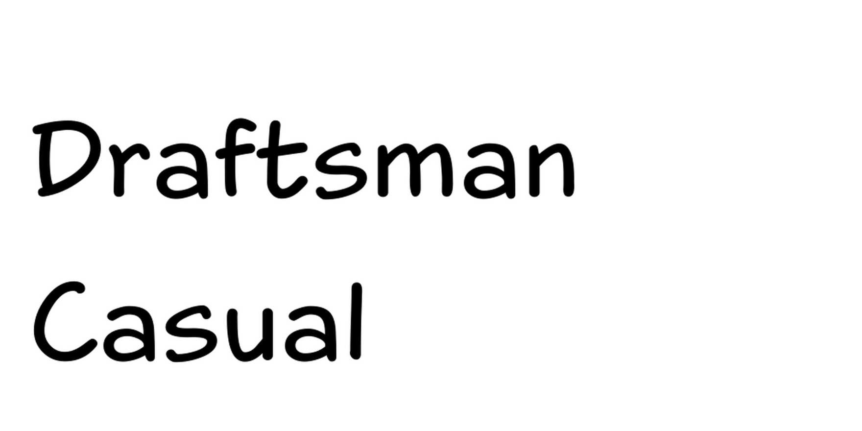 Draftsman Casual in use - Fonts In Use