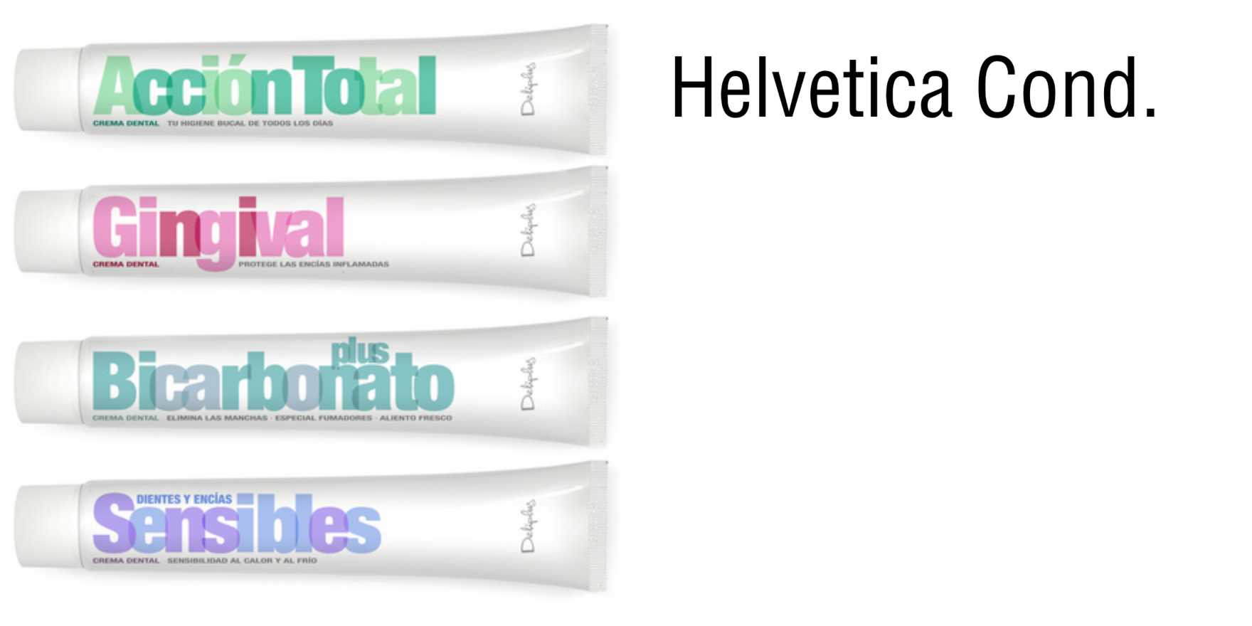 Korott toothpaste - Fonts In Use