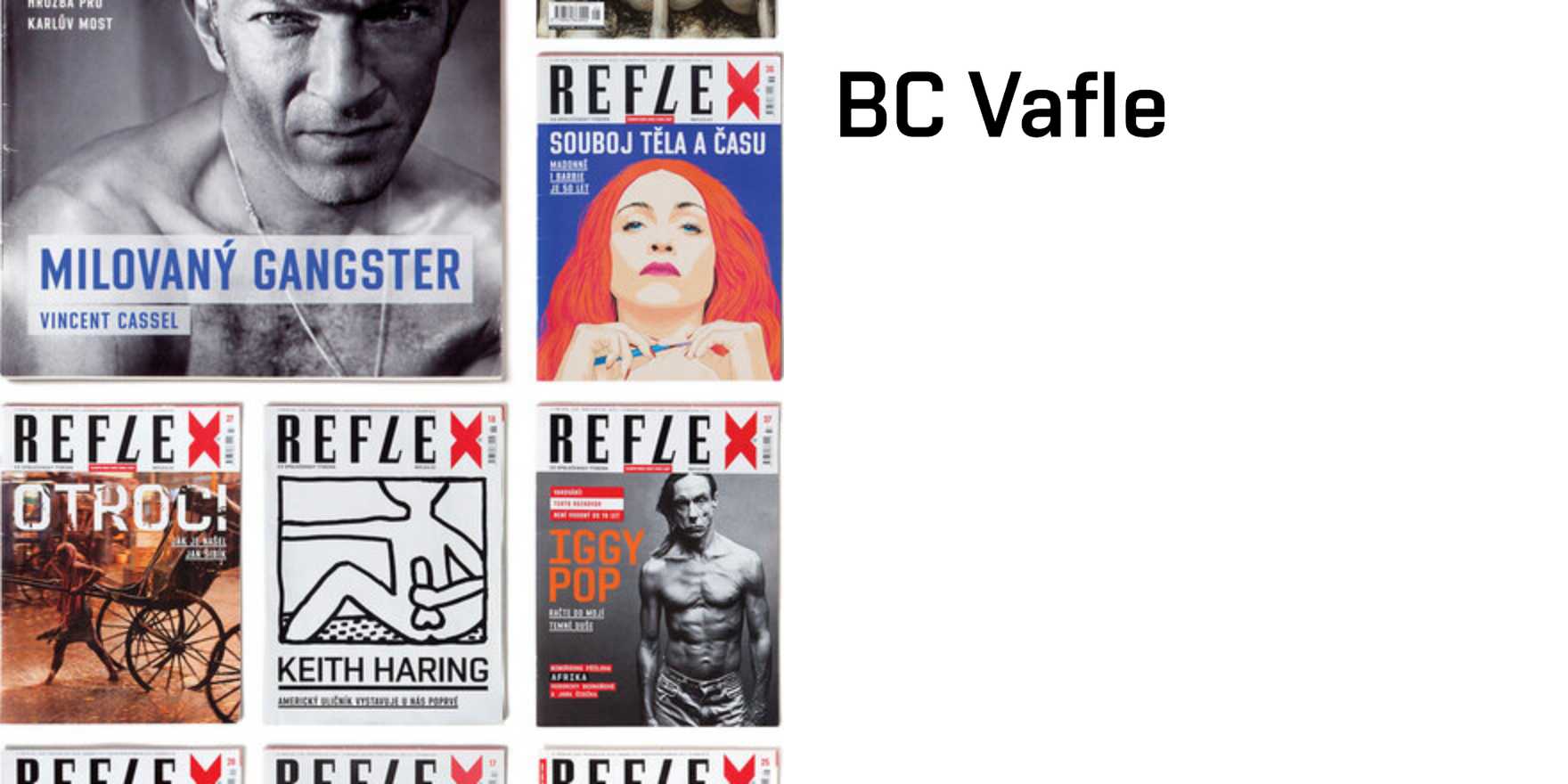 Reflex magazine covers - Fonts In Use