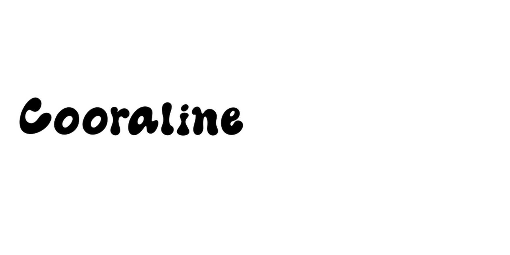 Cooraline in use - Fonts In Use