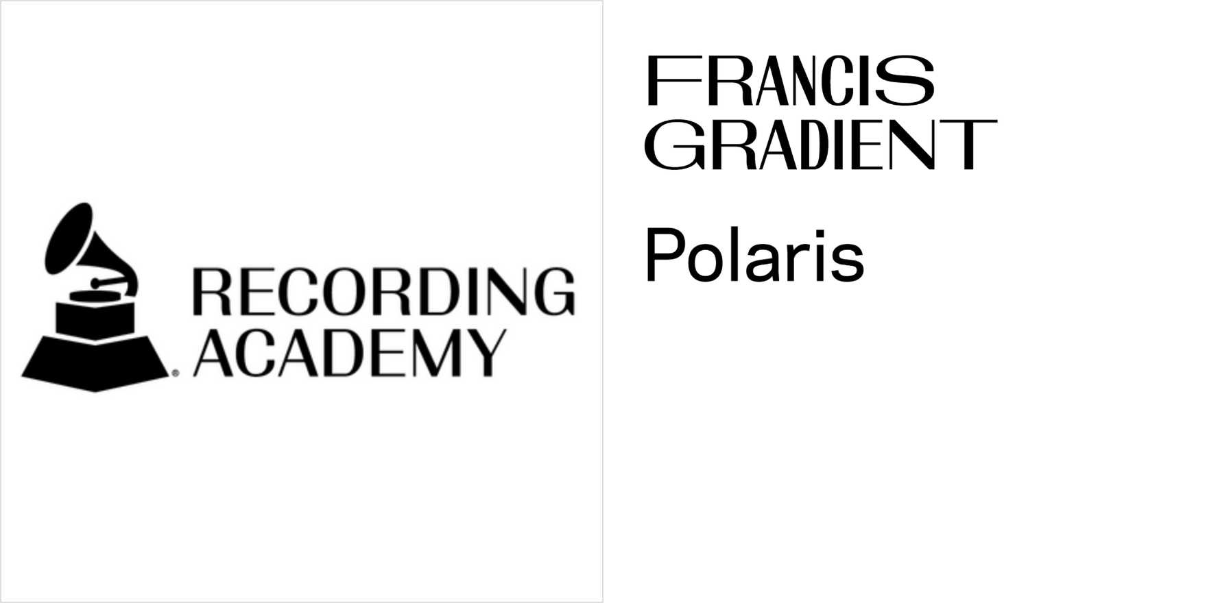 Recording Academy logo - Fonts In Use