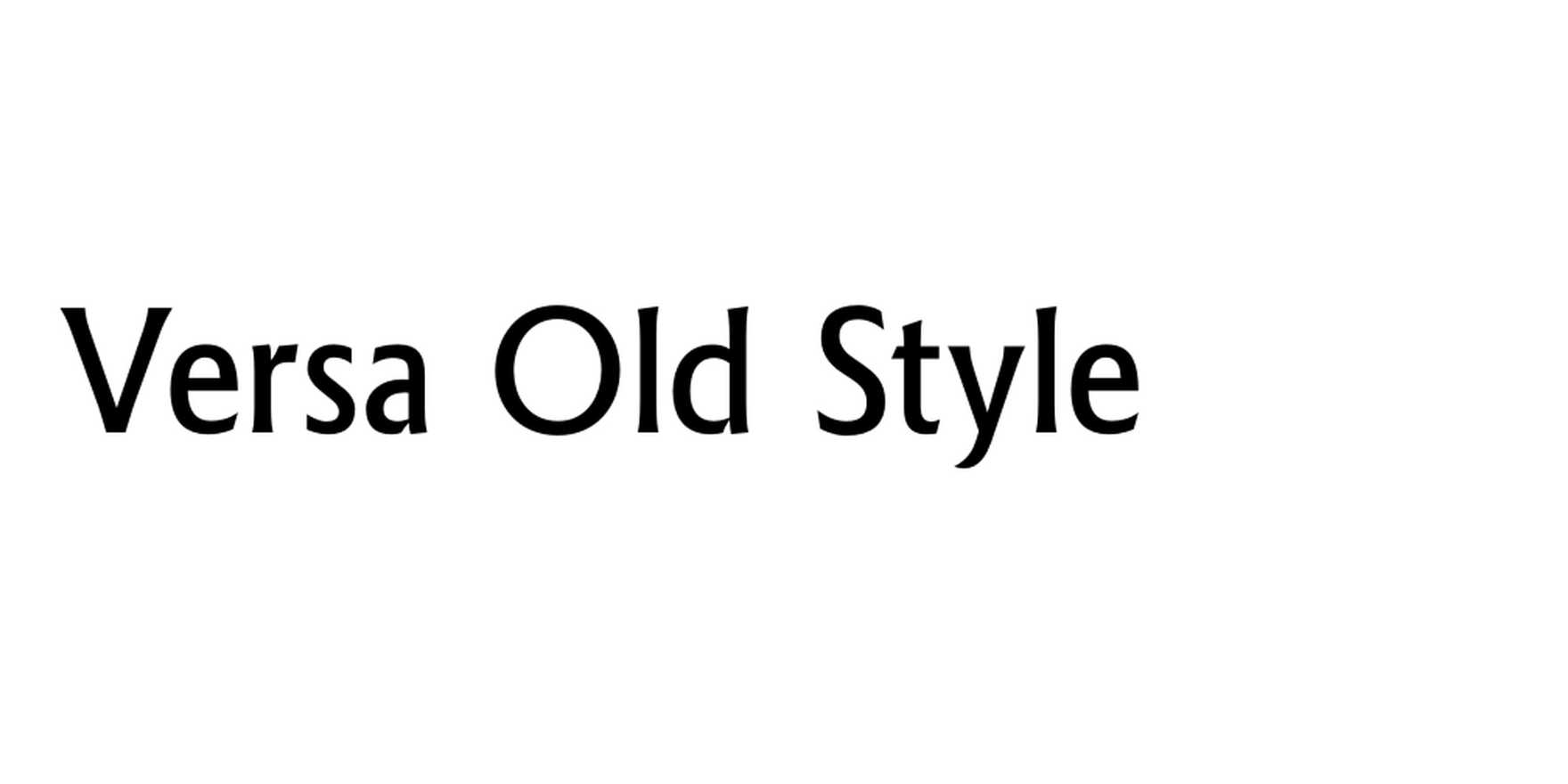 Versa Old Style in use - Fonts In Use