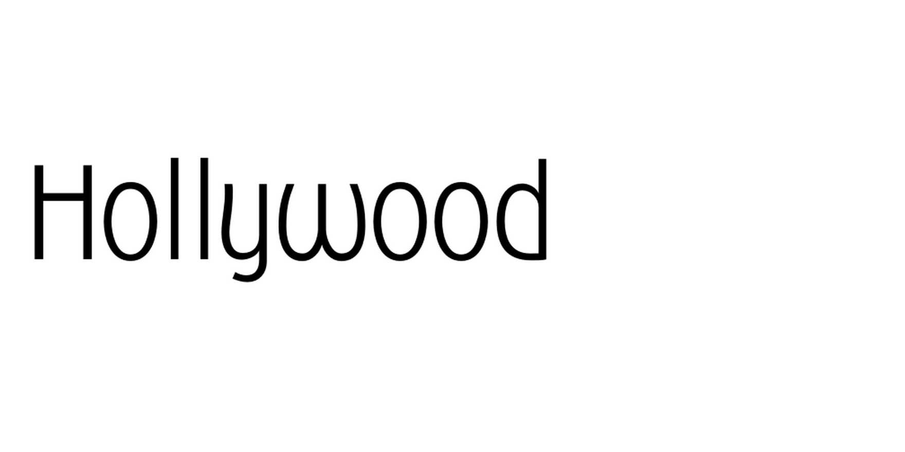 Hollywood in use - Fonts In Use