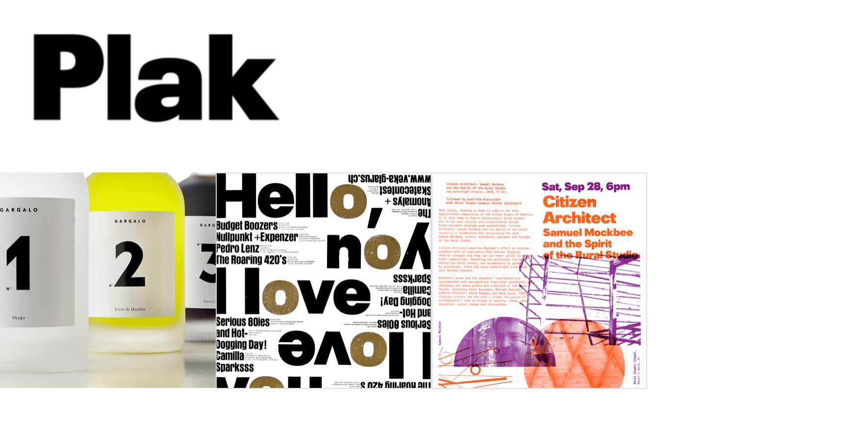 Plak in use - Fonts In Use