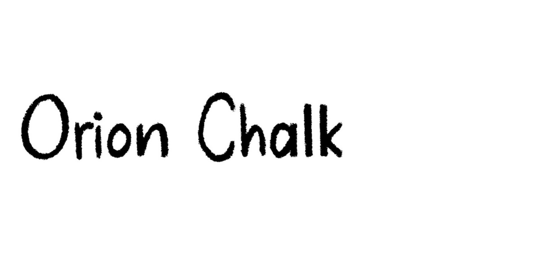 Orion Chalk in use - Fonts In Use