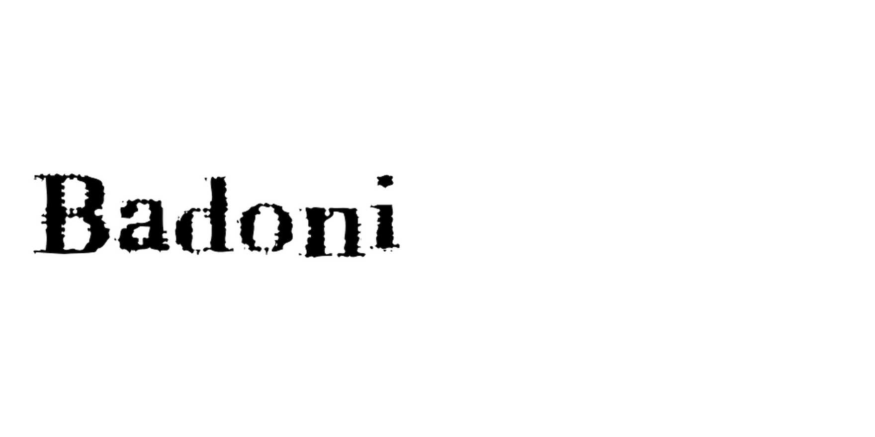 Badoni in use - Fonts In Use