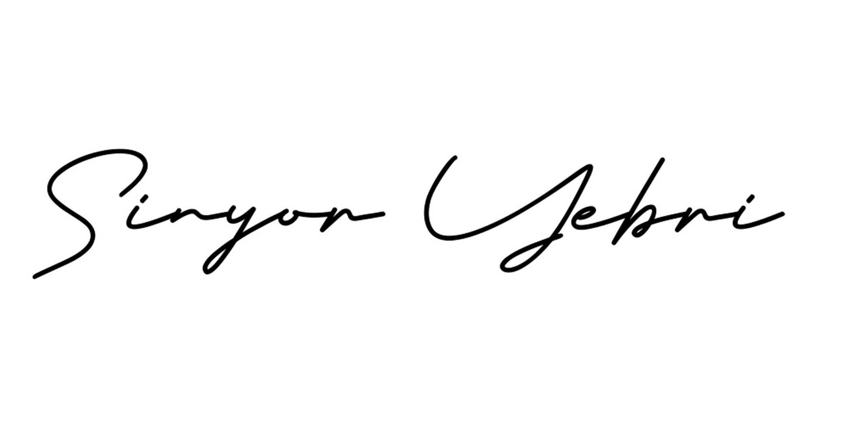 Sinyor Yebri in use - Fonts In Use