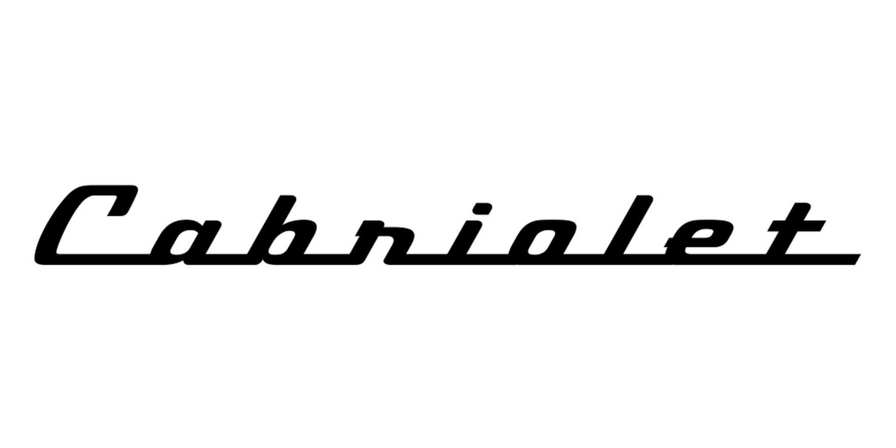 Cabriolet in use - Fonts In Use
