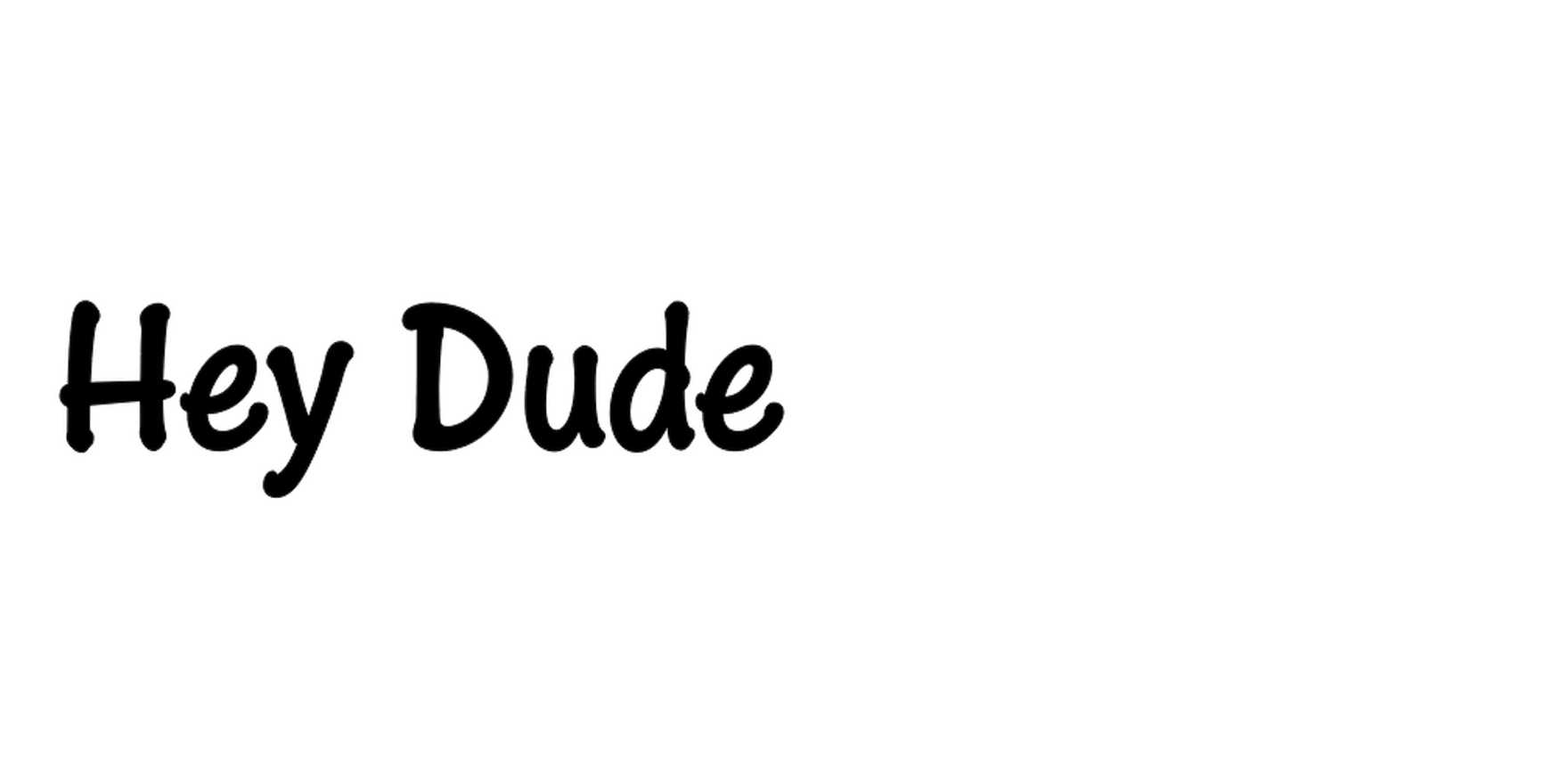 Hey Dude in use - Fonts In Use