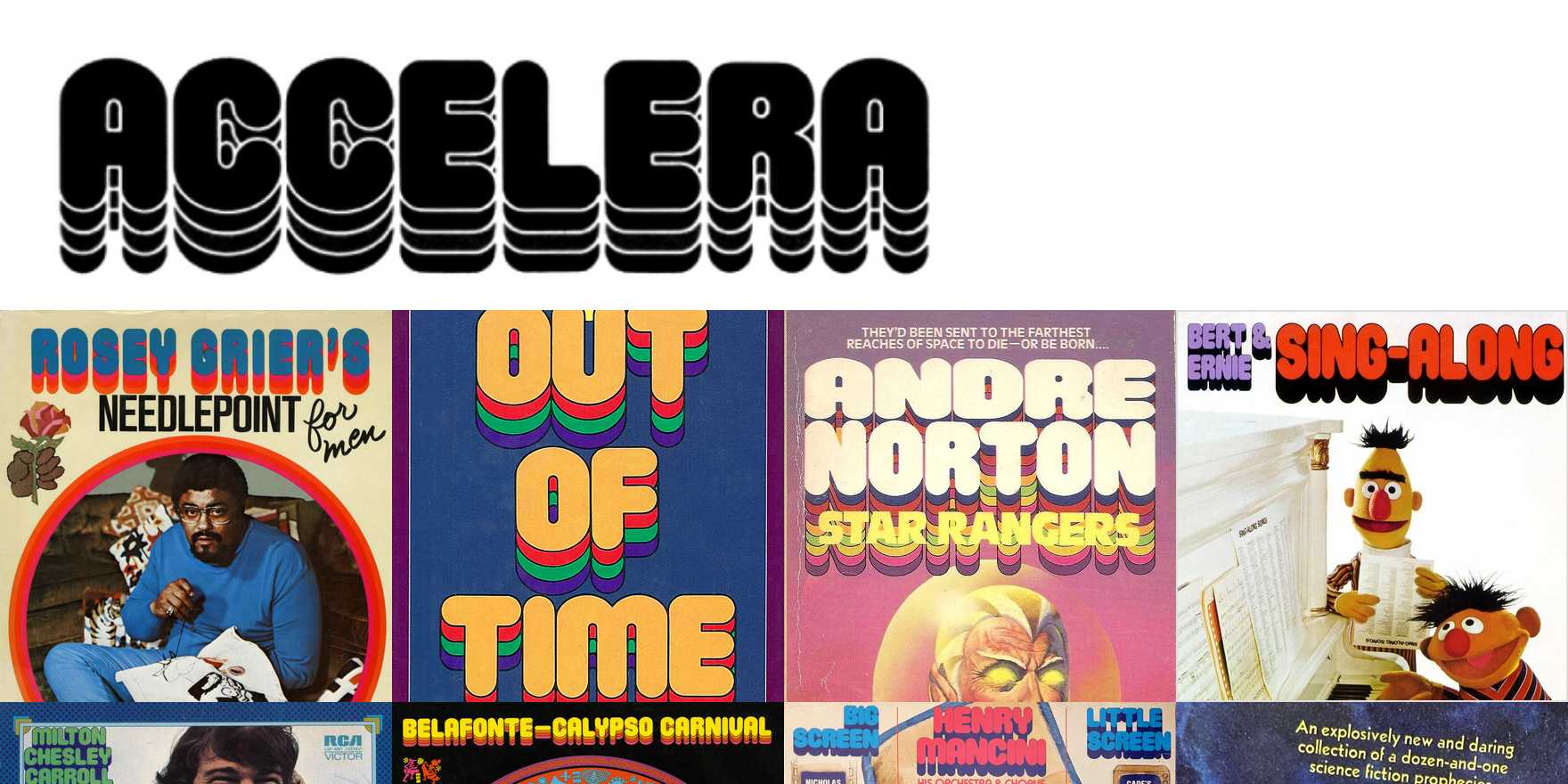 Accelera in use - Fonts In Use