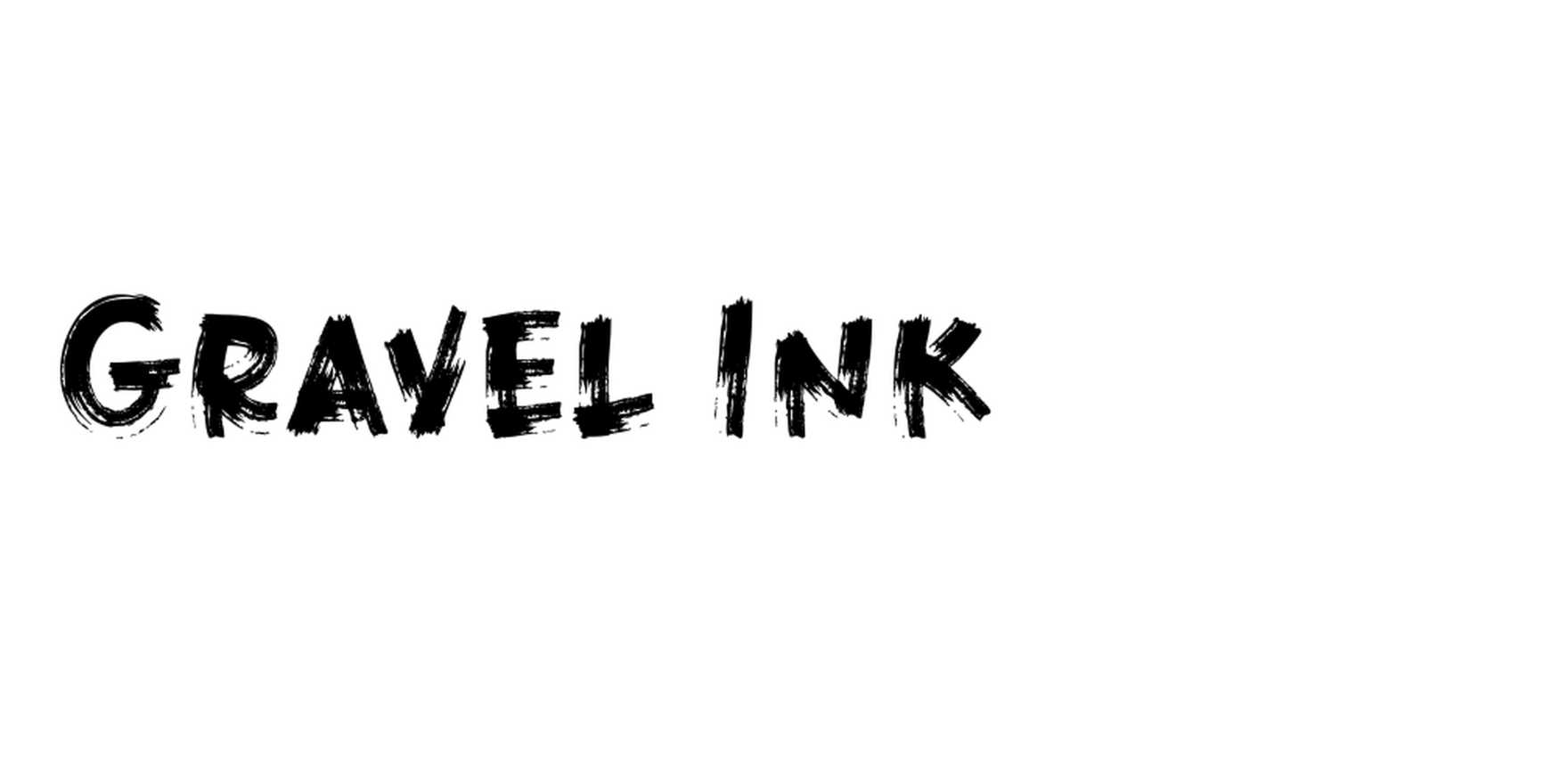 Gravel Ink in use - Fonts In Use