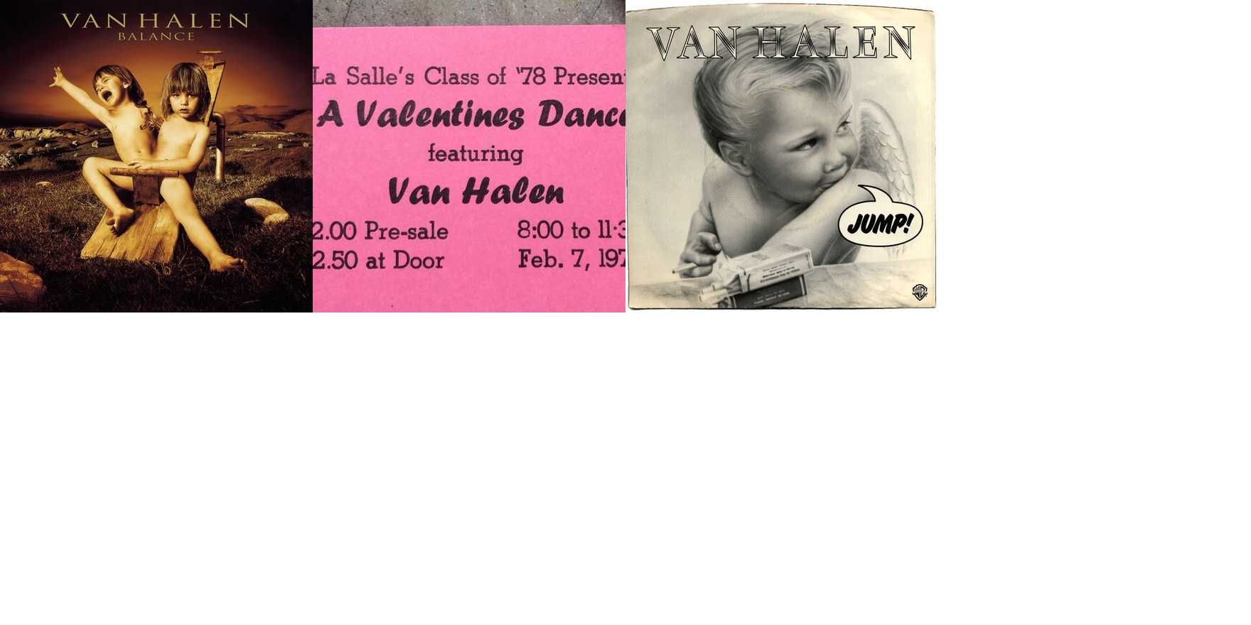 Van Halen - Fonts In Use