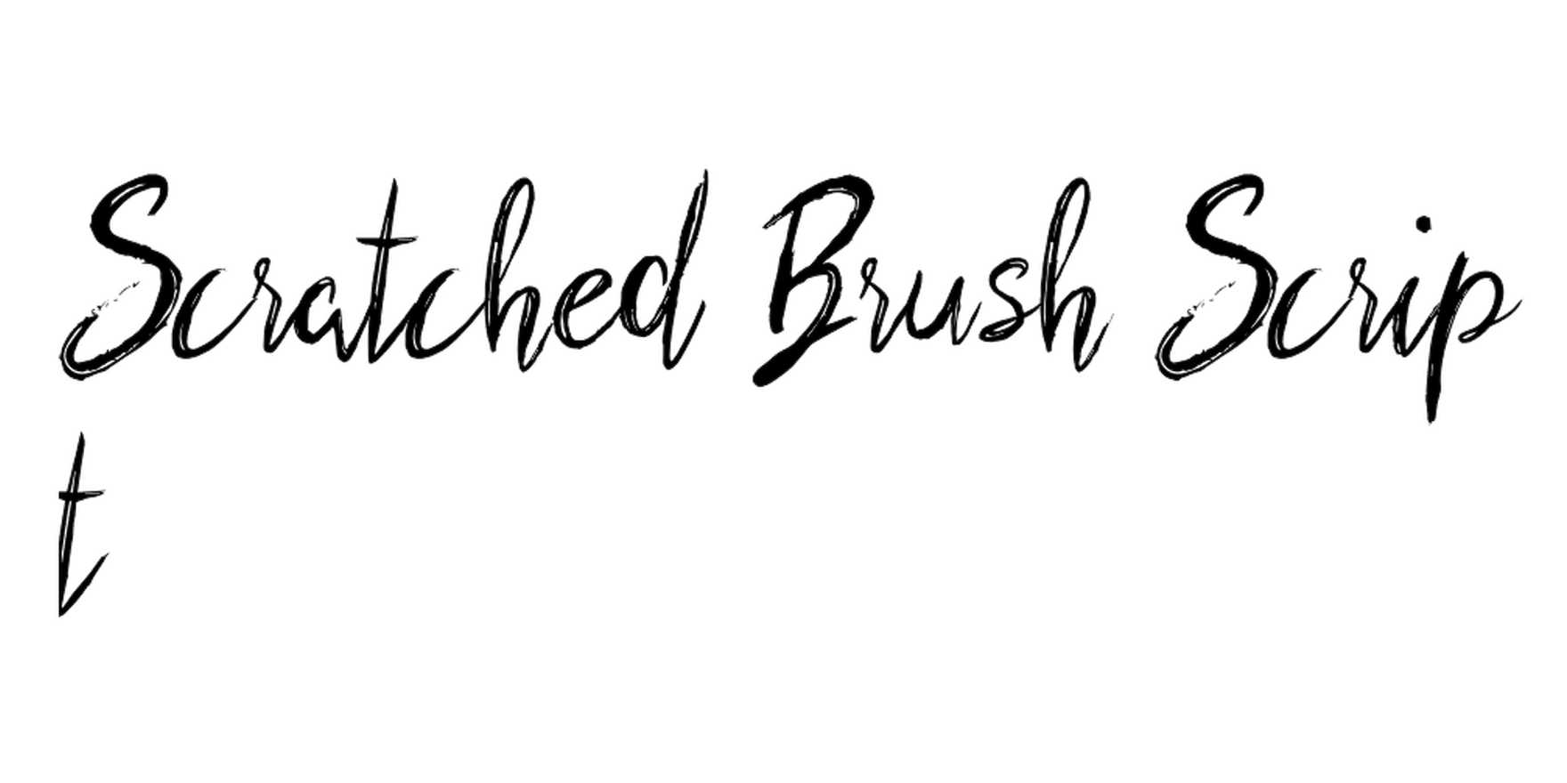Scratched Brush Script in use - Fonts In Use
