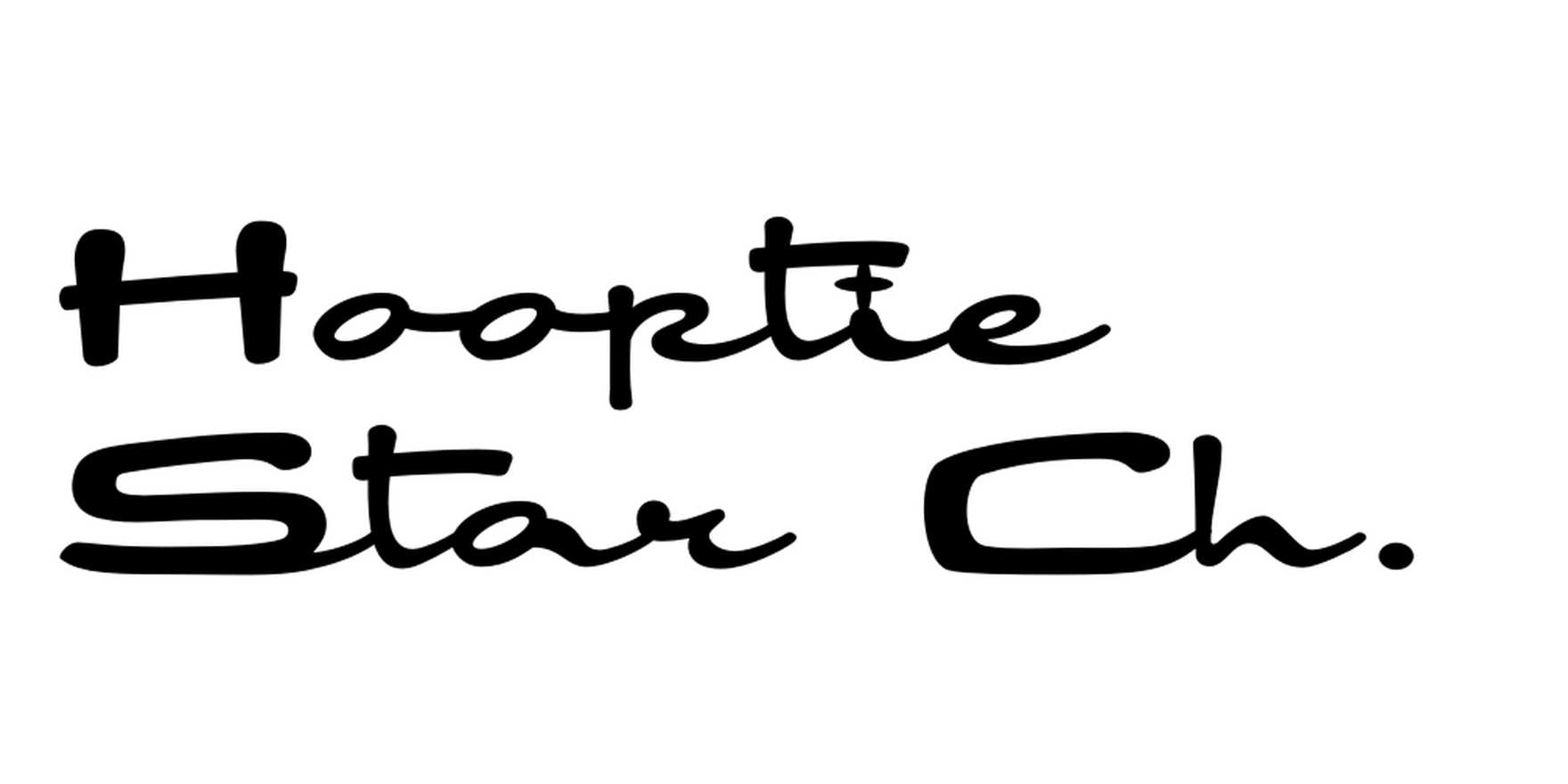 Hooptie Script Star Chief in use - Fonts In Use