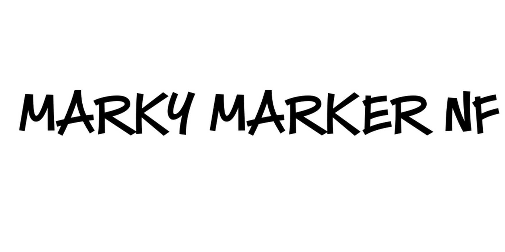 Marky Marker NF in use - Fonts In Use