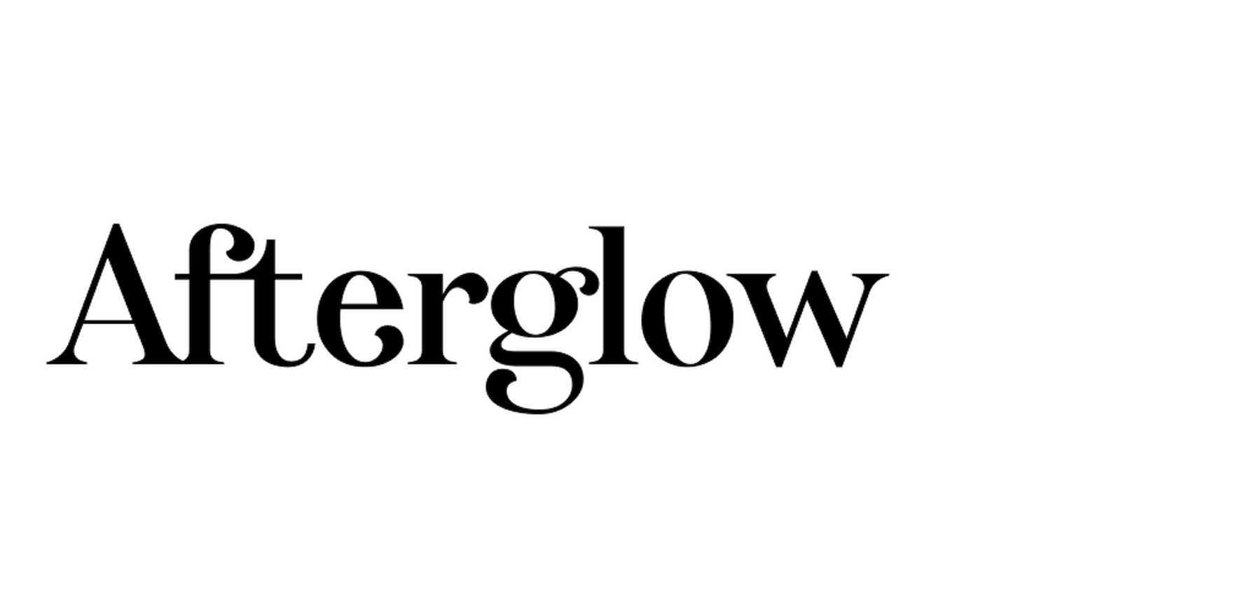 Afterglow in use - Fonts In Use