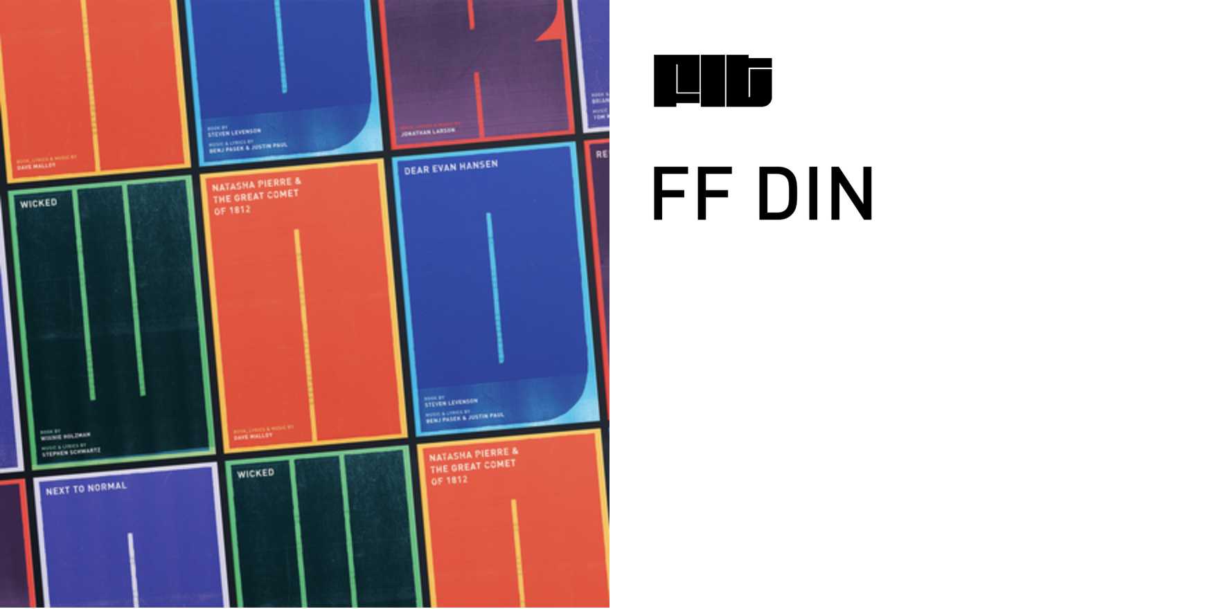 Musical script book covers - Fonts In Use