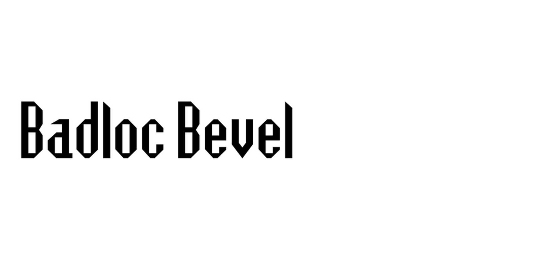 Badloc Bevel in use - Fonts In Use