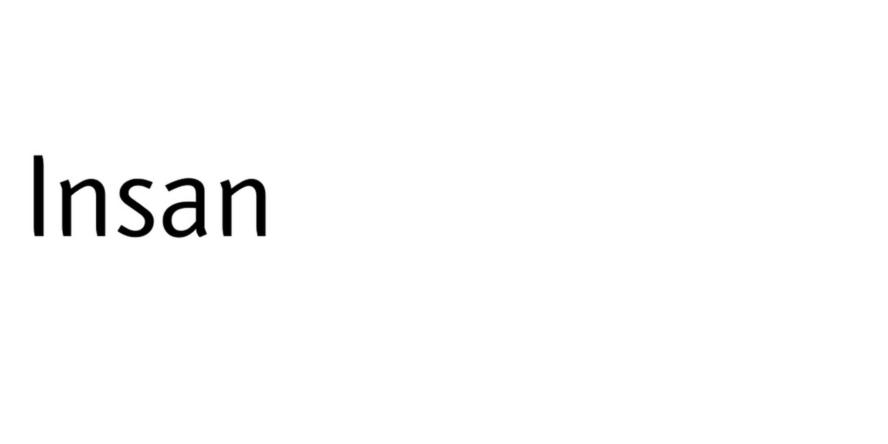 Insan in use - Fonts In Use