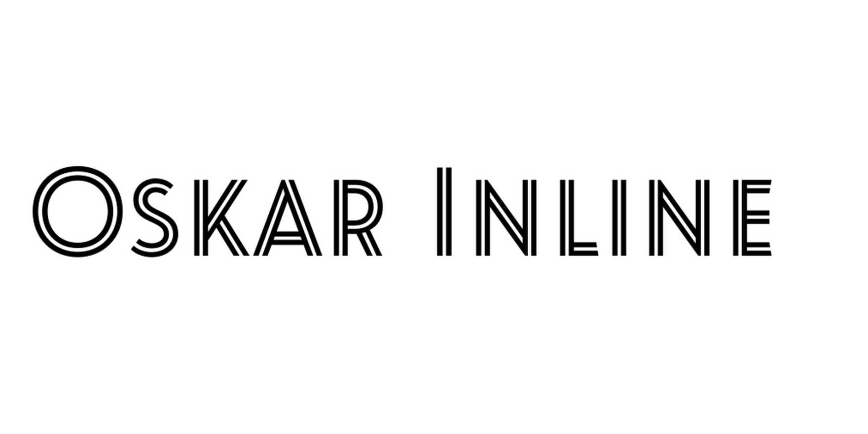 Oskar Inline in use - Fonts In Use