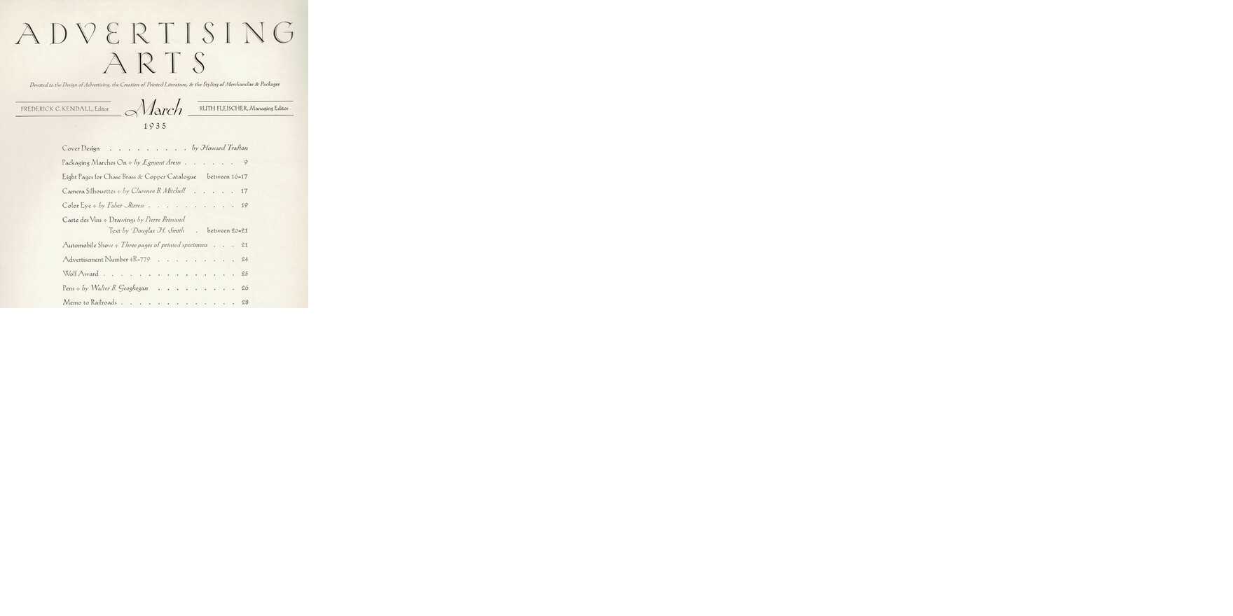 Howard A. Trafton at Fonts in Use