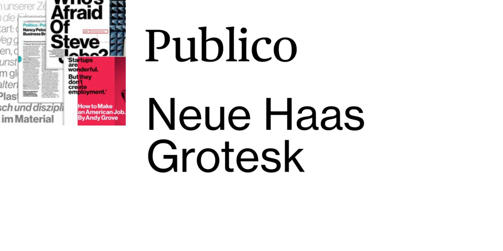 Bloomberg Businessweek - Fonts In Use