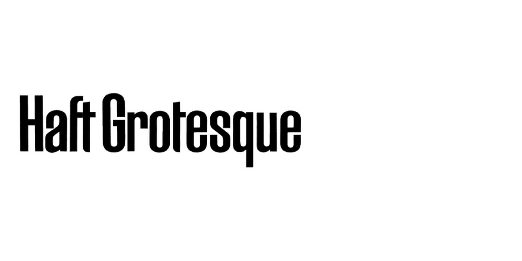 Haft Grotesque in use - Fonts In Use