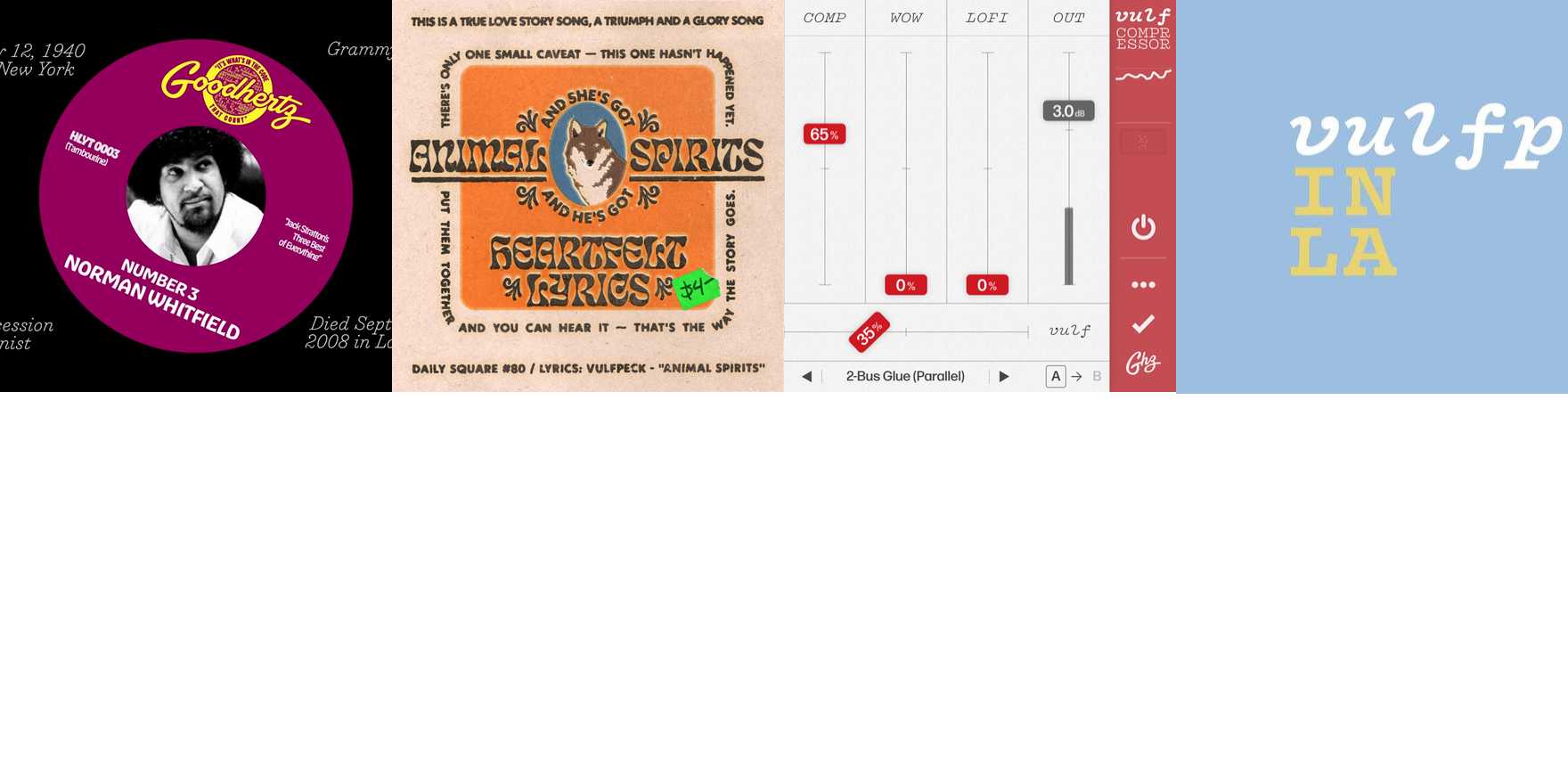 Vulfpeck - Fonts In Use