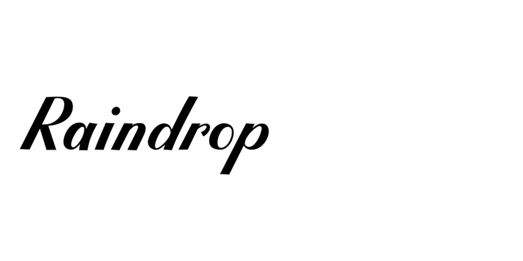 Raindrop in use - Fonts In Use
