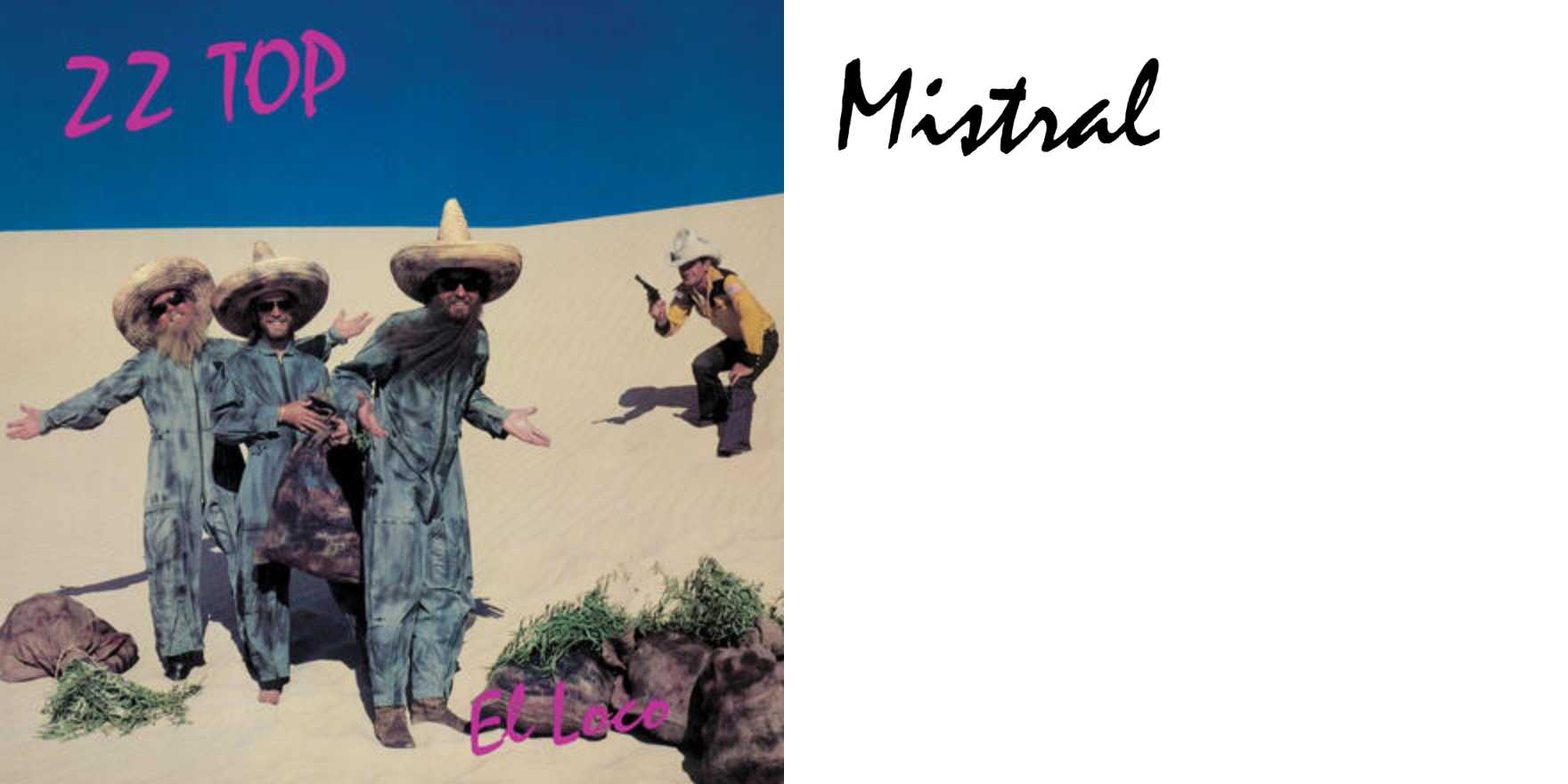 ZZ Top – El Loco - Fonts In Use