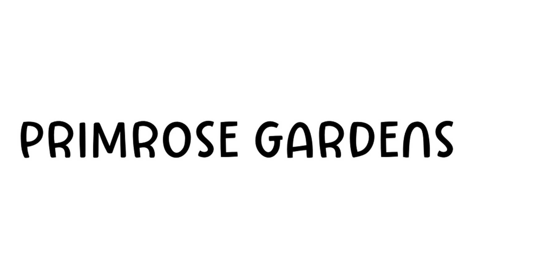 Primrose Gardens in use - Fonts In Use