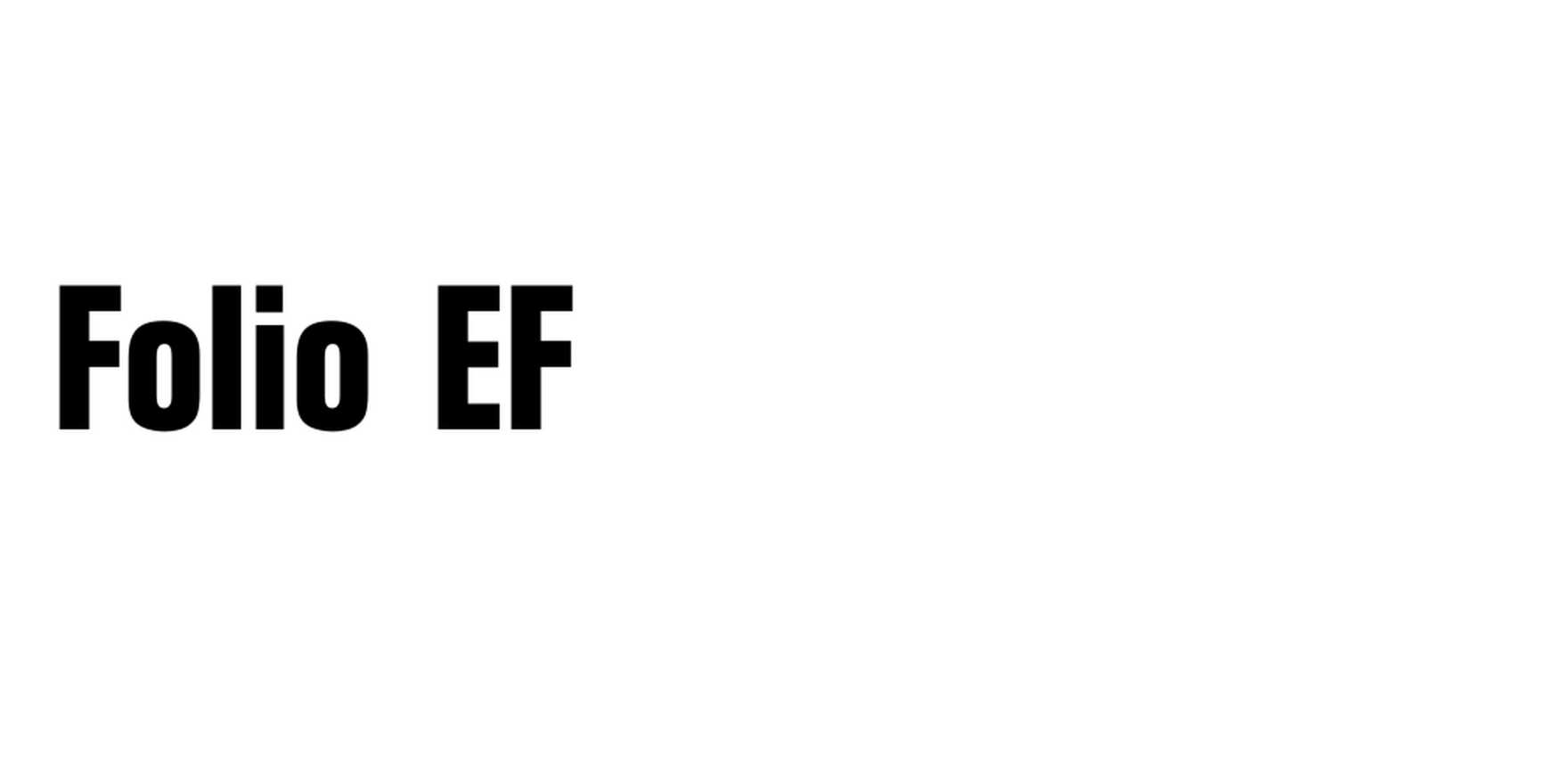 Folio EF (Bauer Types) in use - Fonts In Use