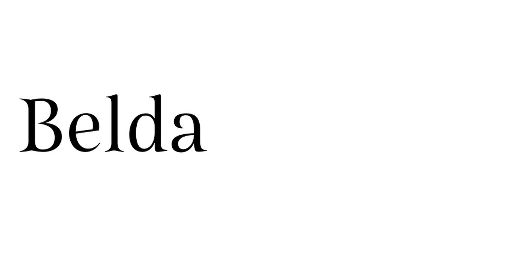Belda in use - Fonts In Use