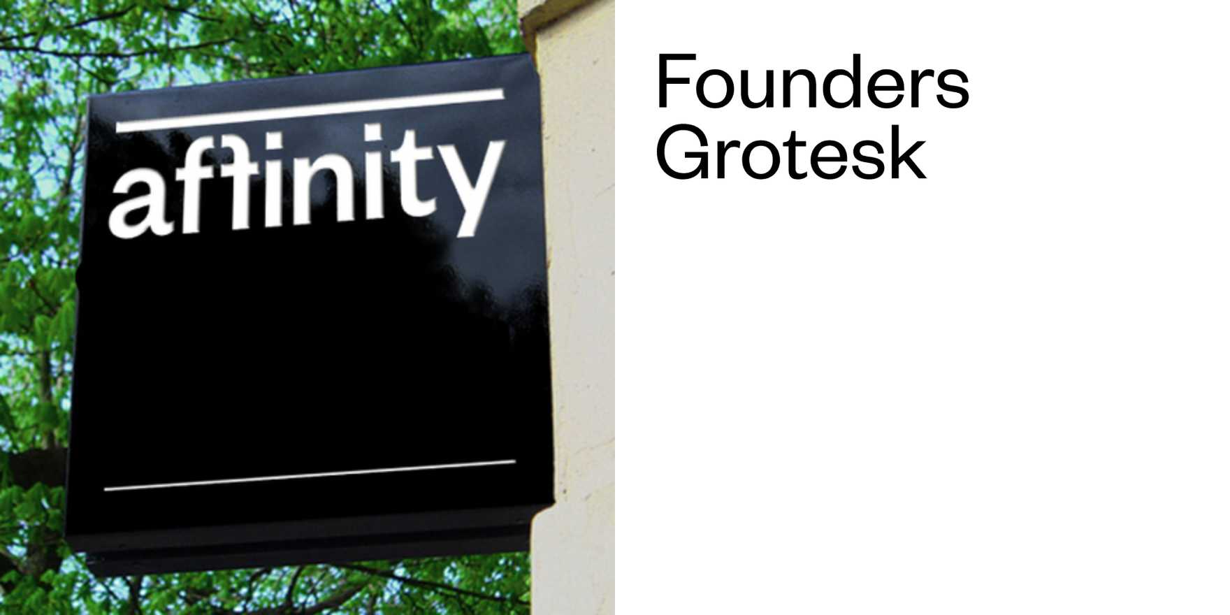 Affinity - Fonts In Use