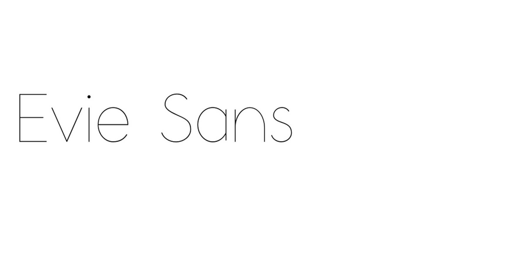 Evie Sans in use - Fonts In Use