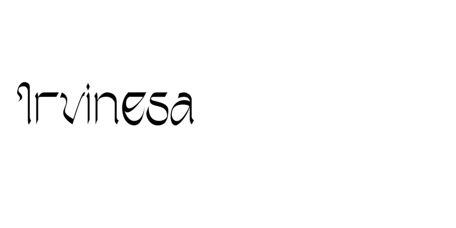 Irvinesa in use - Fonts In Use