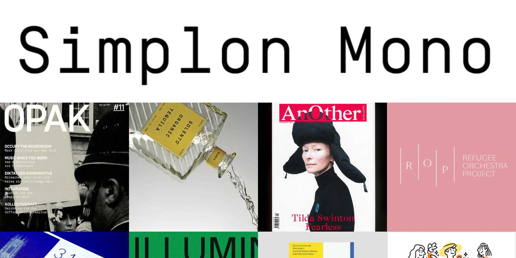 Simplon Mono in use - Fonts In Use