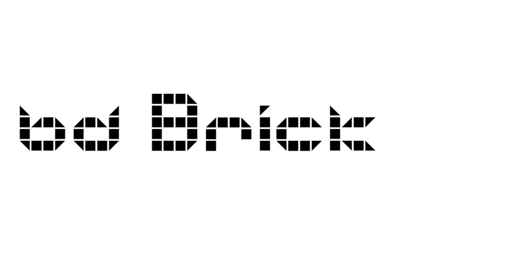 BD Brick in use - Fonts In Use